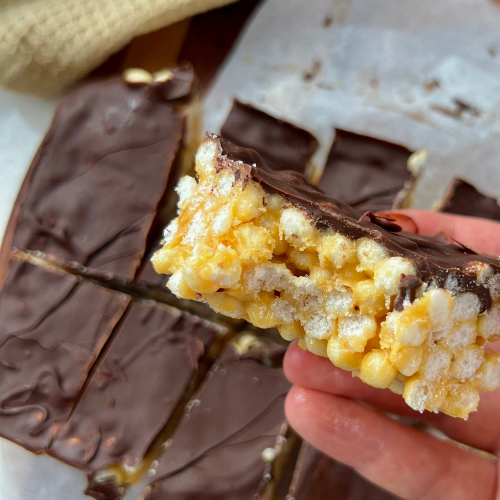 4 ingredient rice puff bars - kizactivelife